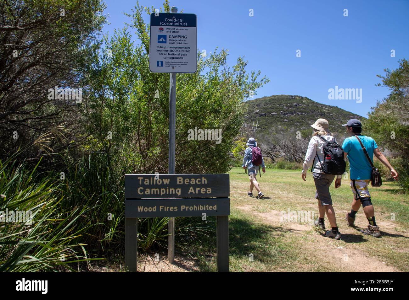 Bouddi national park camping hi-res stock photography and images - Alamy