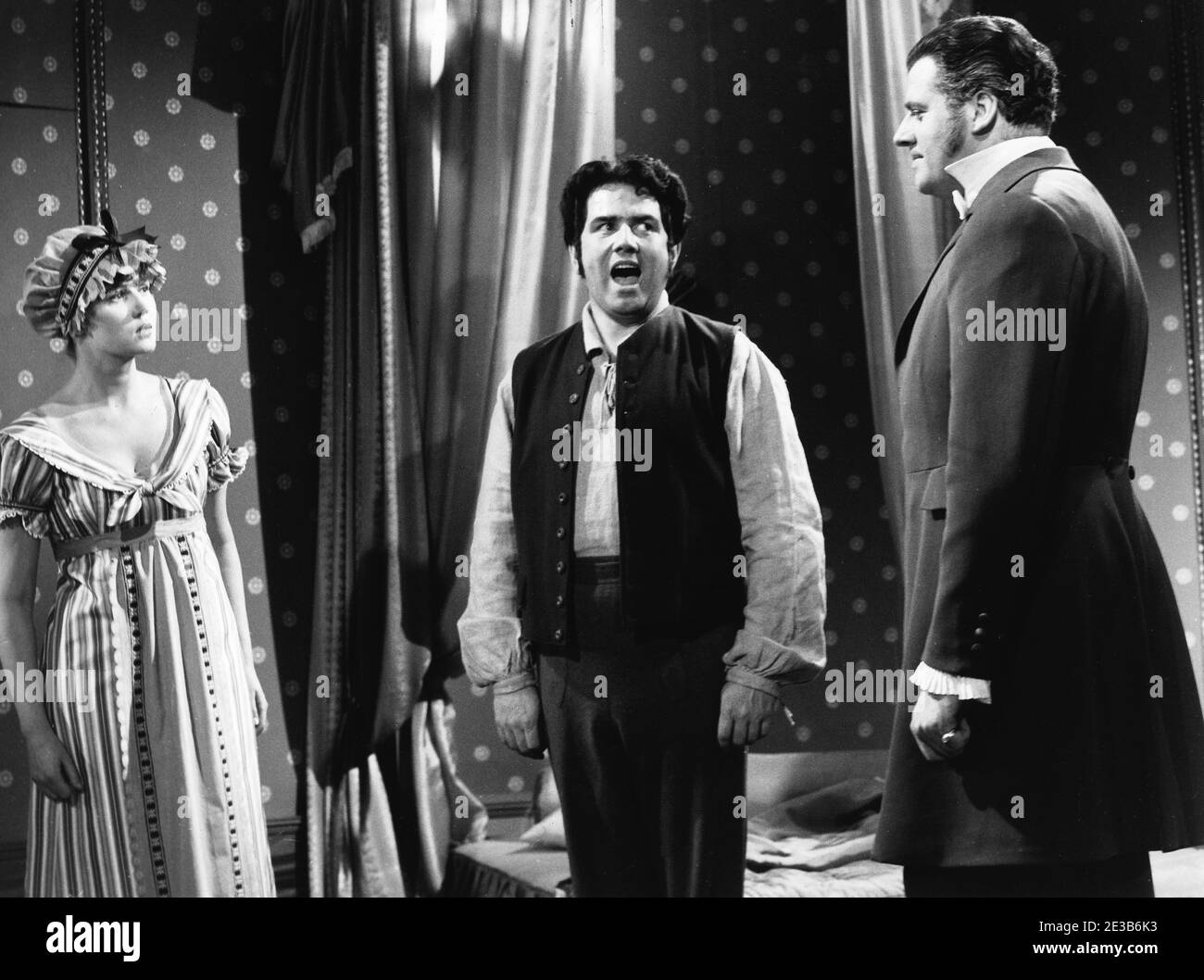 Ilse Köhler als Rosalie, Jürgen Förster als Gorenflot und Willy Nett ...