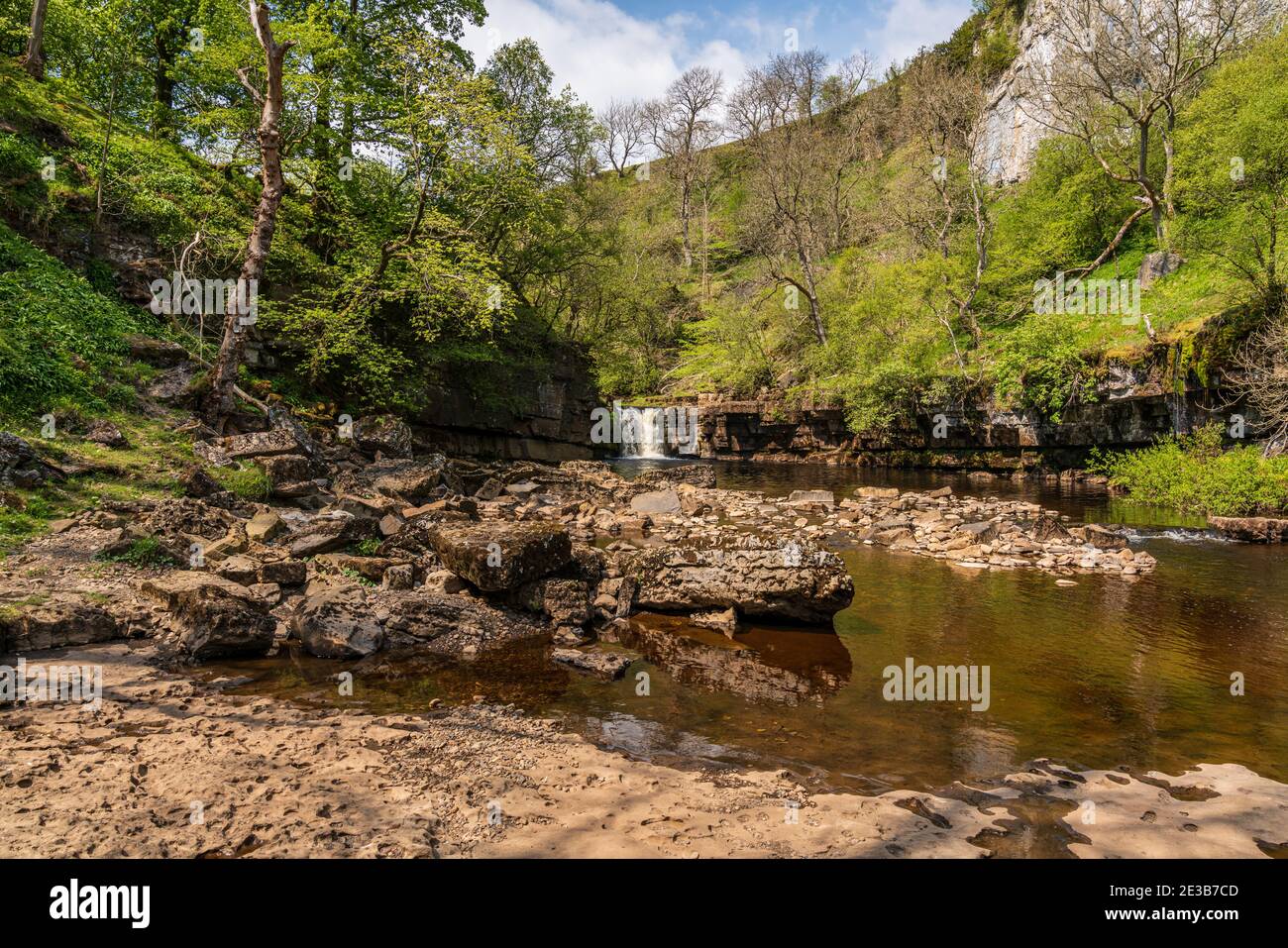 The Kisdon Force near Keld, North Yorkshire, England, UK Stock Photo ...