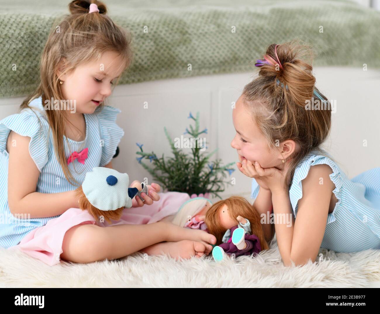 Doll girl telling love hi-res stock photography and images - Alamy