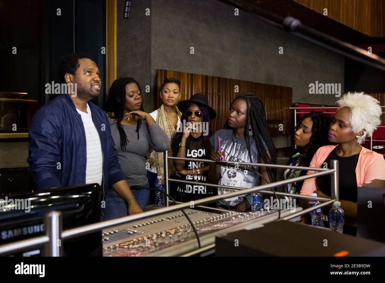 Mixing desk africa hi-res stock photography and images - Alamy
