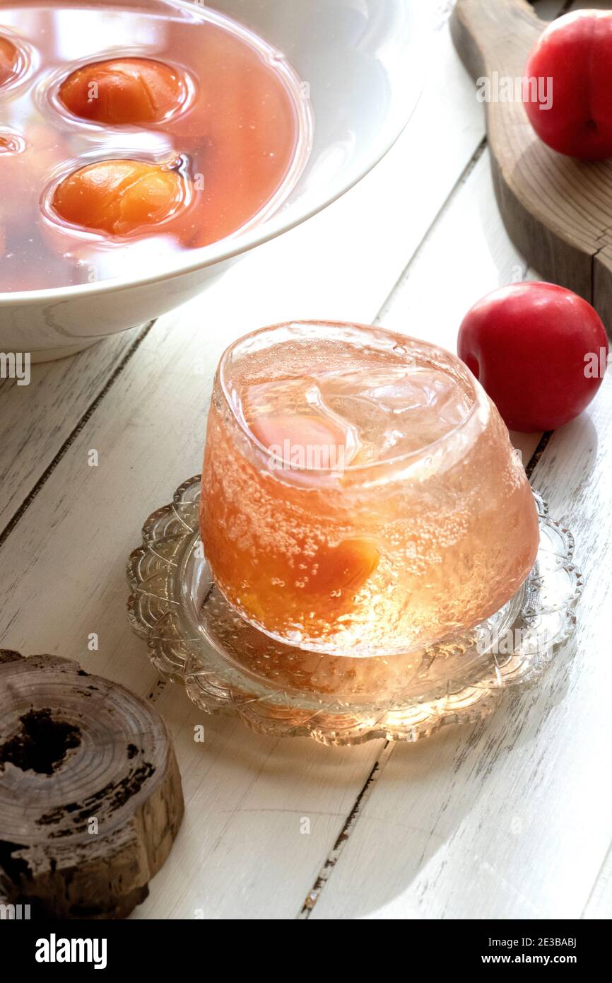 Asian plum syrup hi-res stock photography and images - Alamy