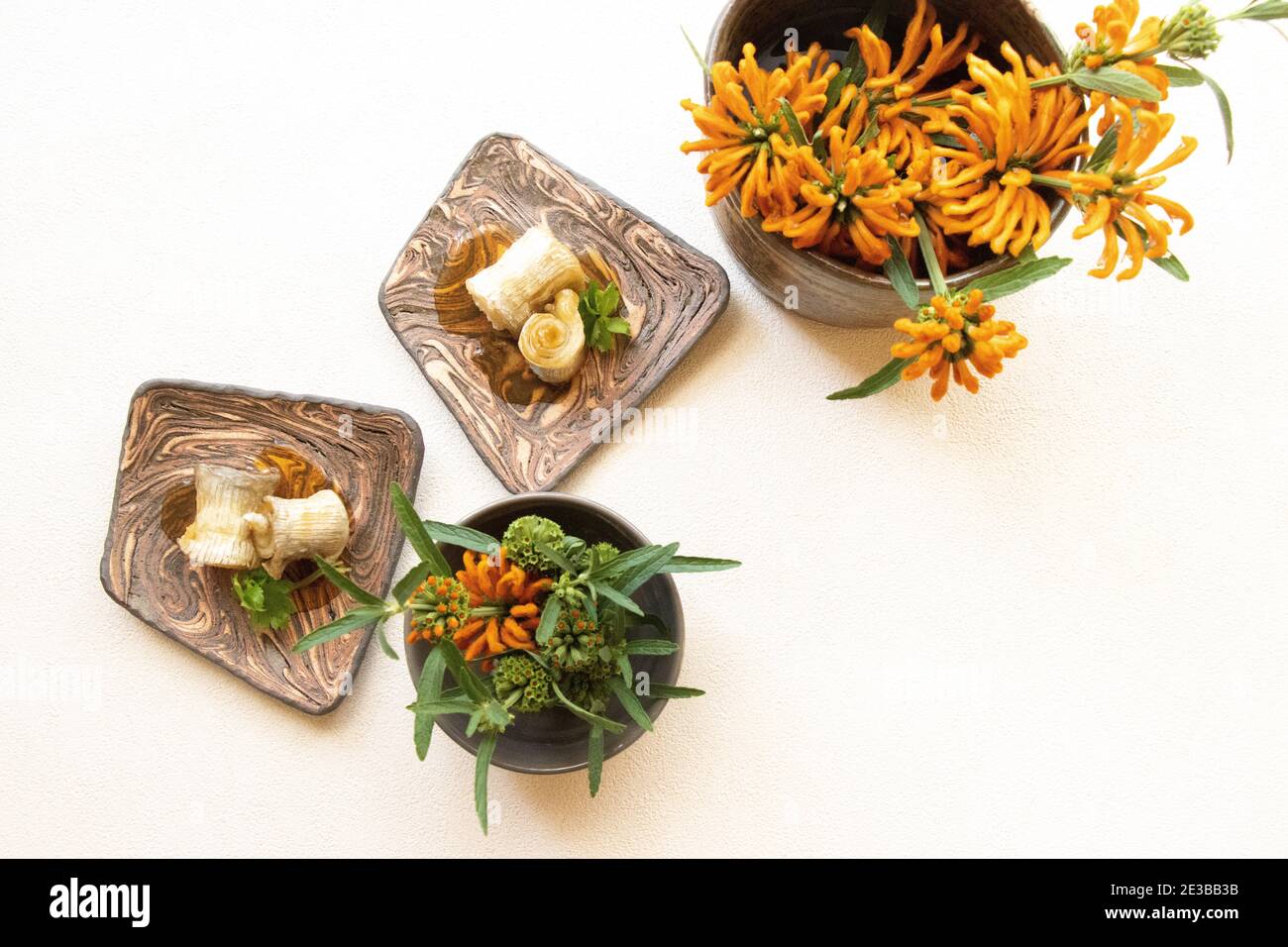Rolled Largehead Hairtail with Starchy Sauce, Japanese Food Stock Photo ...