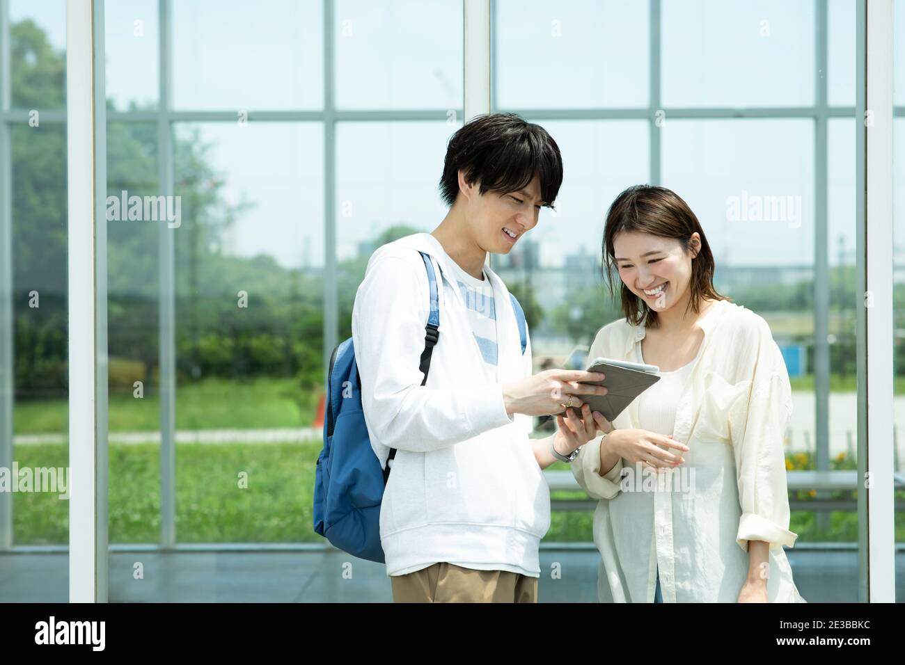 Japanese university students at the campus Stock Photo - Alamy