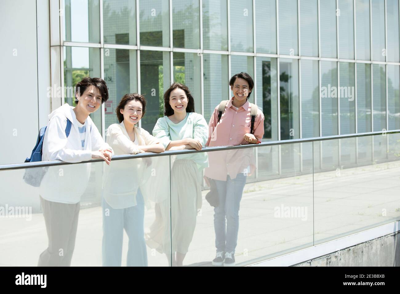 Japanese university students at the campus Stock Photo - Alamy