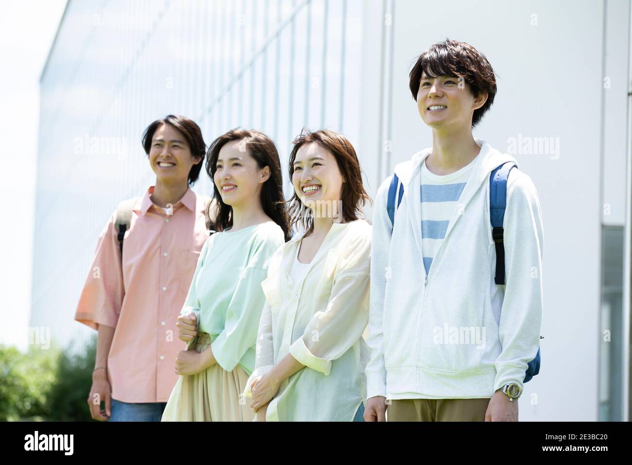 Japanese university students at the campus Stock Photo - Alamy