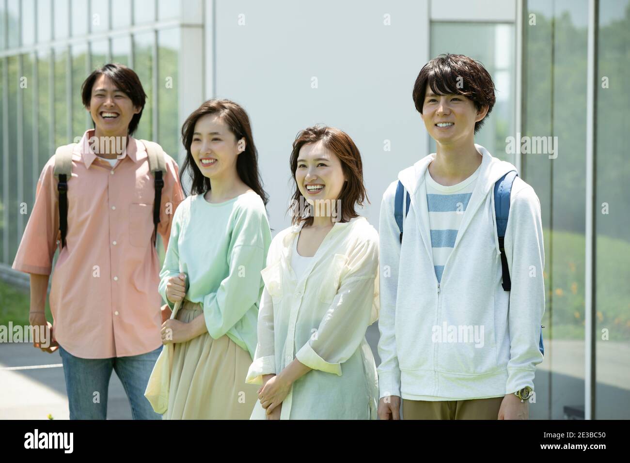 Japanese university students at the campus Stock Photo - Alamy