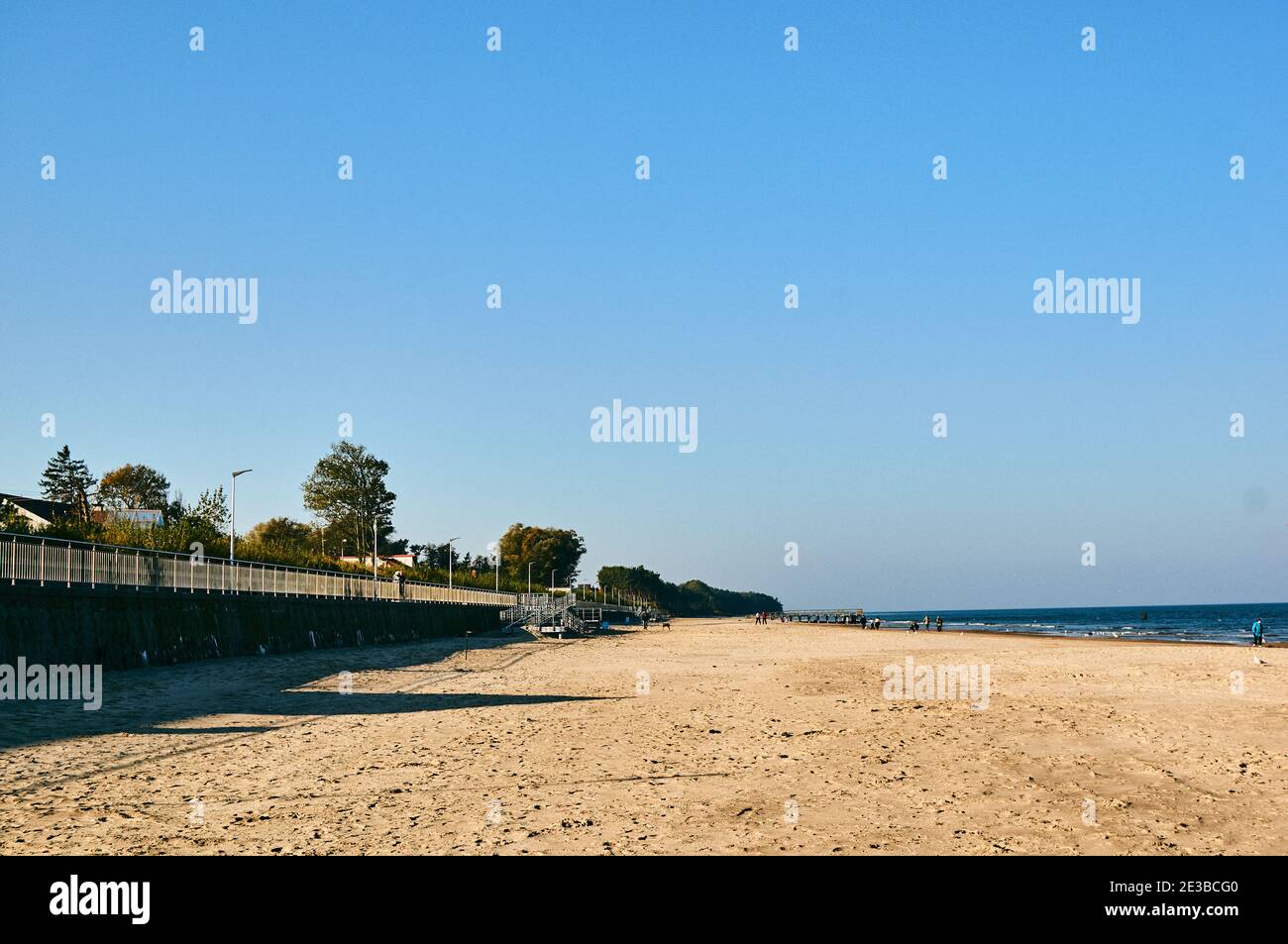 Sandy beach in Sarbinowo, Poland Stock Photo - Alamy