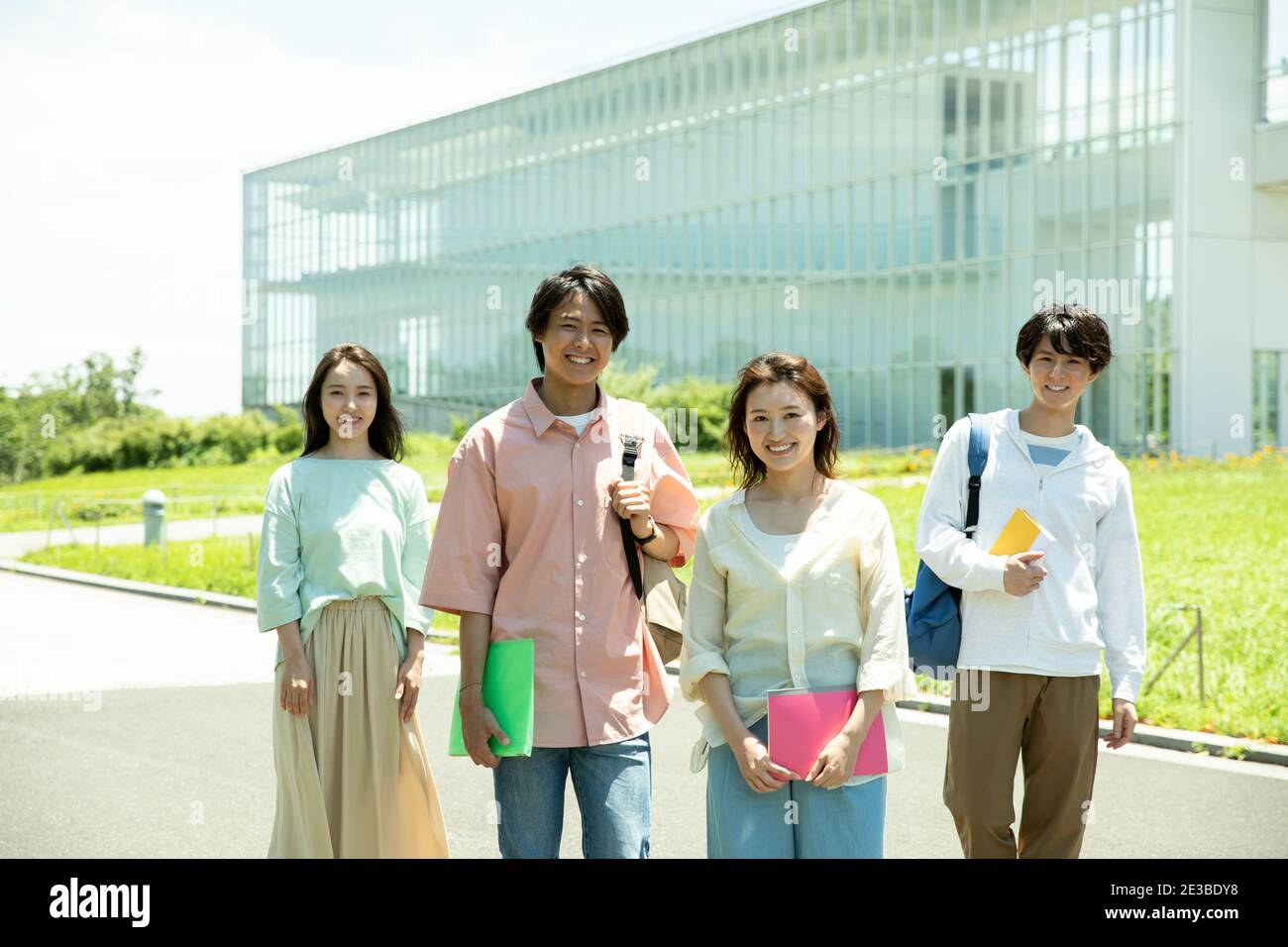 Japanese university students at the campus Stock Photo - Alamy
