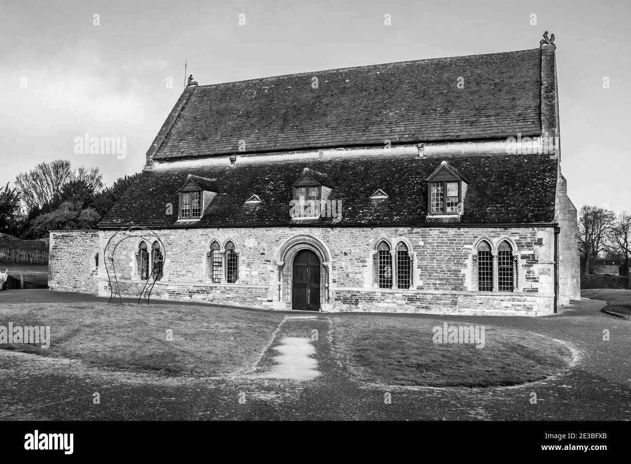 Oakham Castle in Rutland, England Stock Photo - Alamy