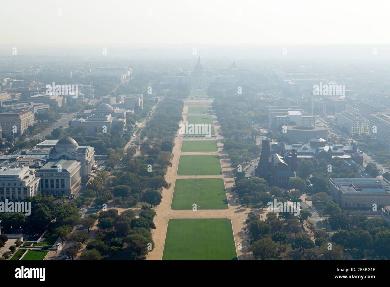 National mall aerial hi-res stock photography and images - Alamy