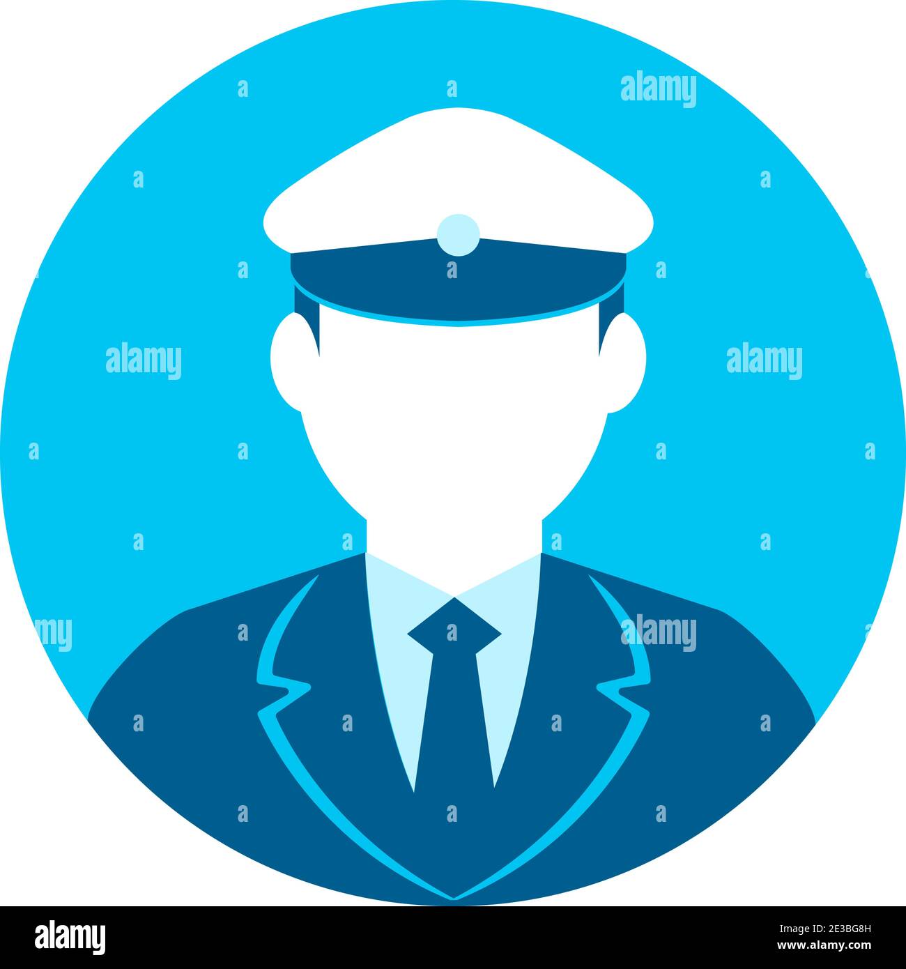 Taxi driver avatar character vector hi-res stock photography and images ...