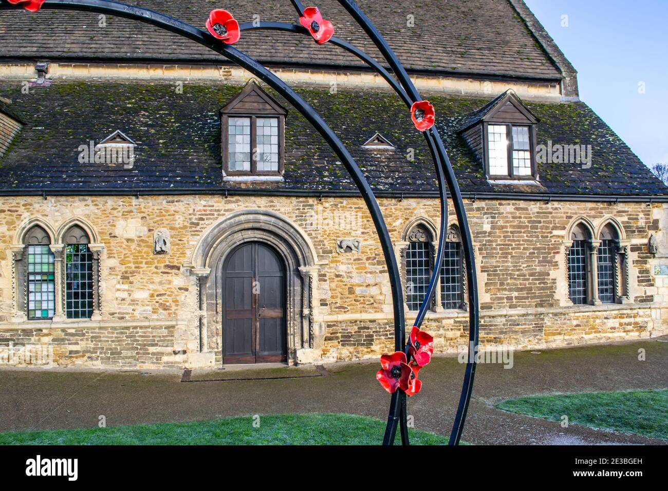 Oakham castle poppy hi-res stock photography and images - Alamy