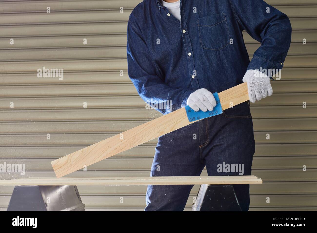 Man doing diy hi-res stock photography and images - Alamy