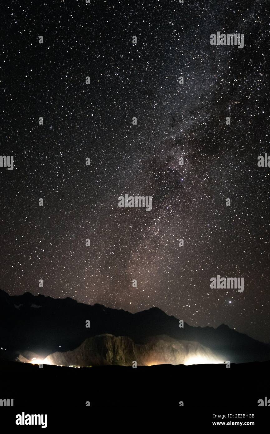 Million stars over earth Stock Photo - Alamy