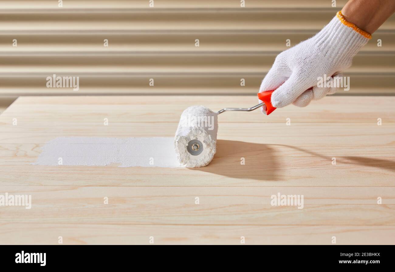 Man doing diy hi-res stock photography and images - Alamy