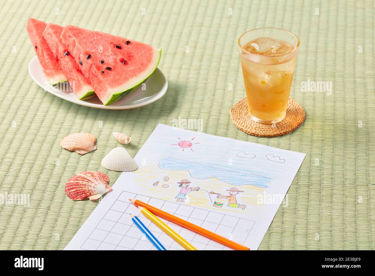 Summer still life Stock Photo - Alamy