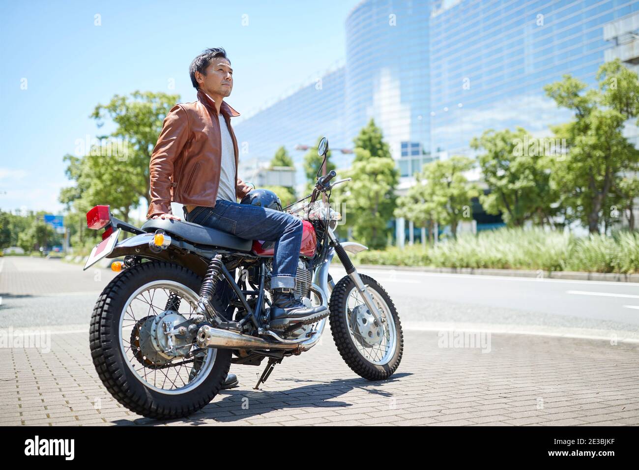Japanese Biker High Resolution Stock Photography and Images - Alamy
