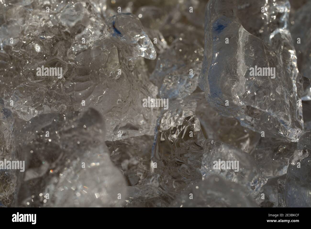 Seamletexture of dense ice pieces Stock Photo - Alamy