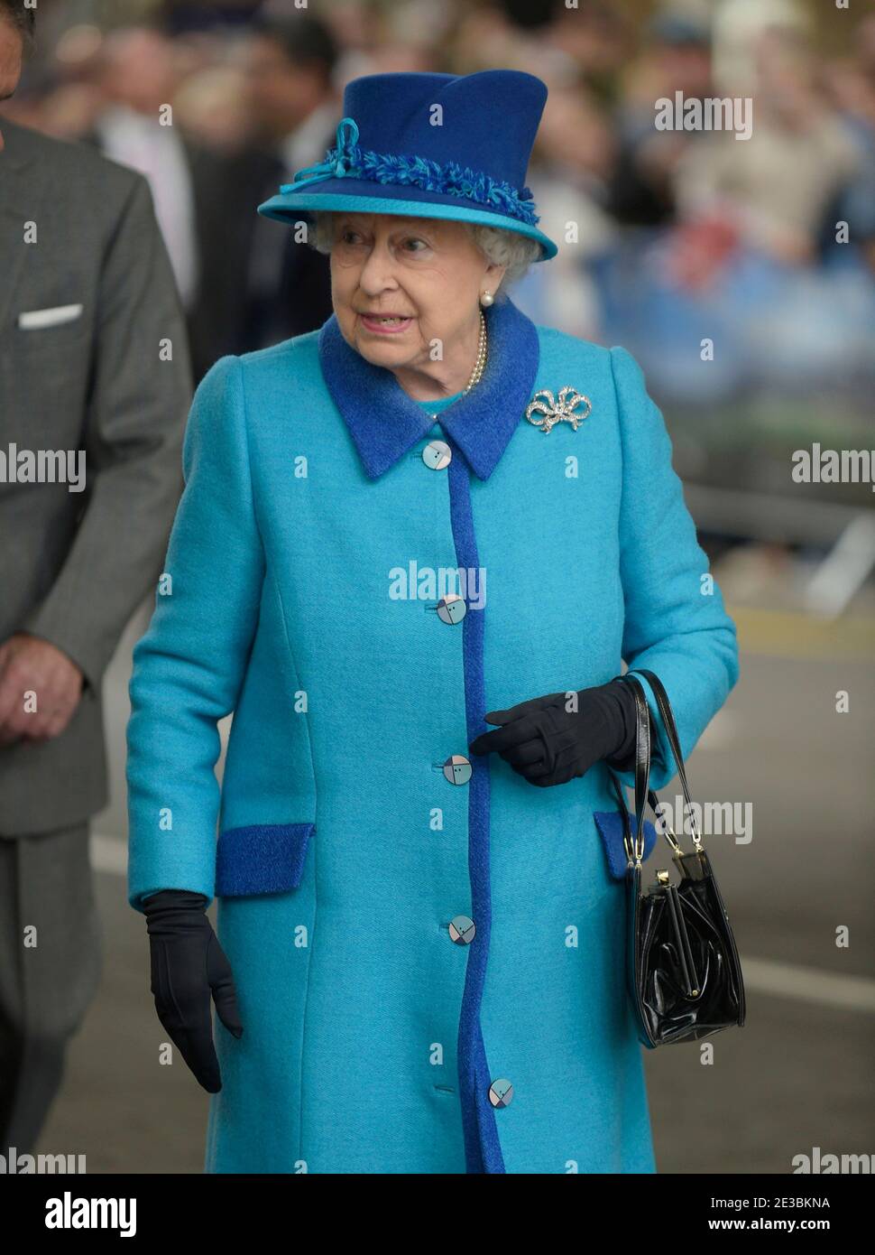 HRH Queen officially opens the new Borders Railway. PICTURED at ...