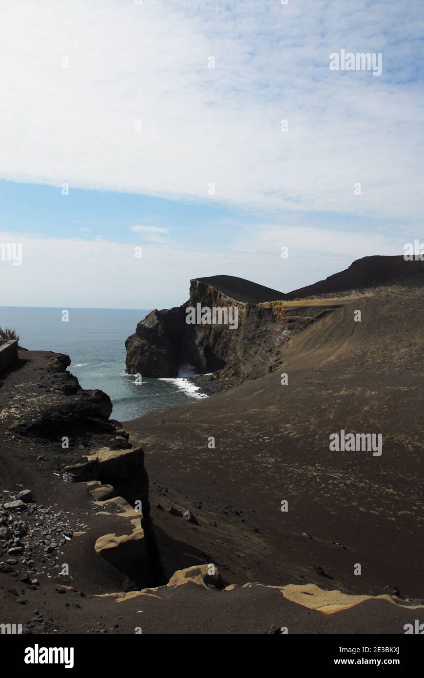 Capelinhos azores volcano hi-res stock photography and images - Alamy