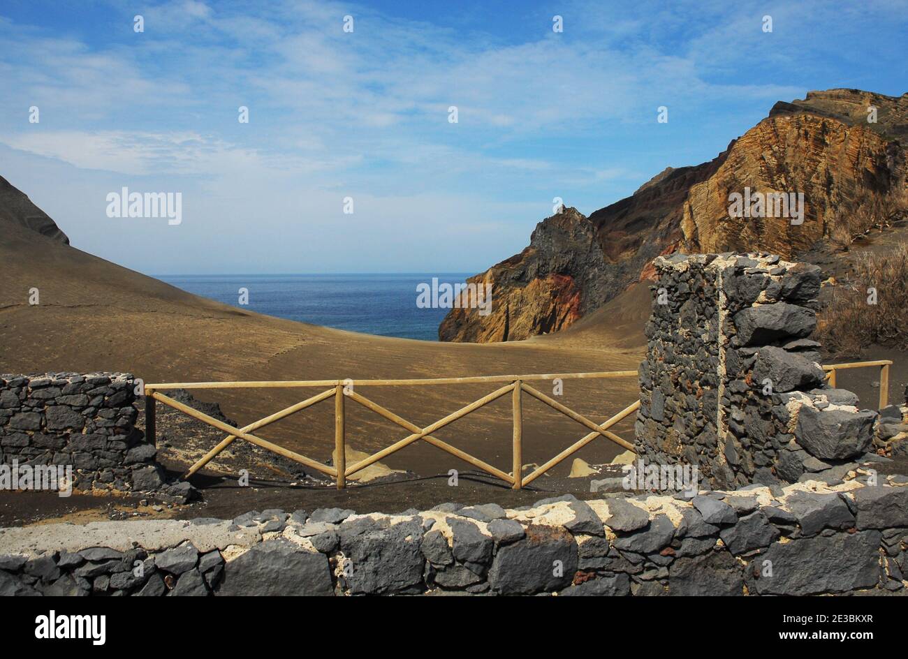 Portugal: Azores: Faial: Capelinhos Stock Photo - Alamy
