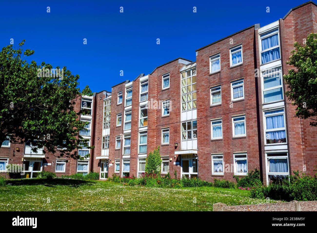 Council house development hi-res stock photography and images - Alamy