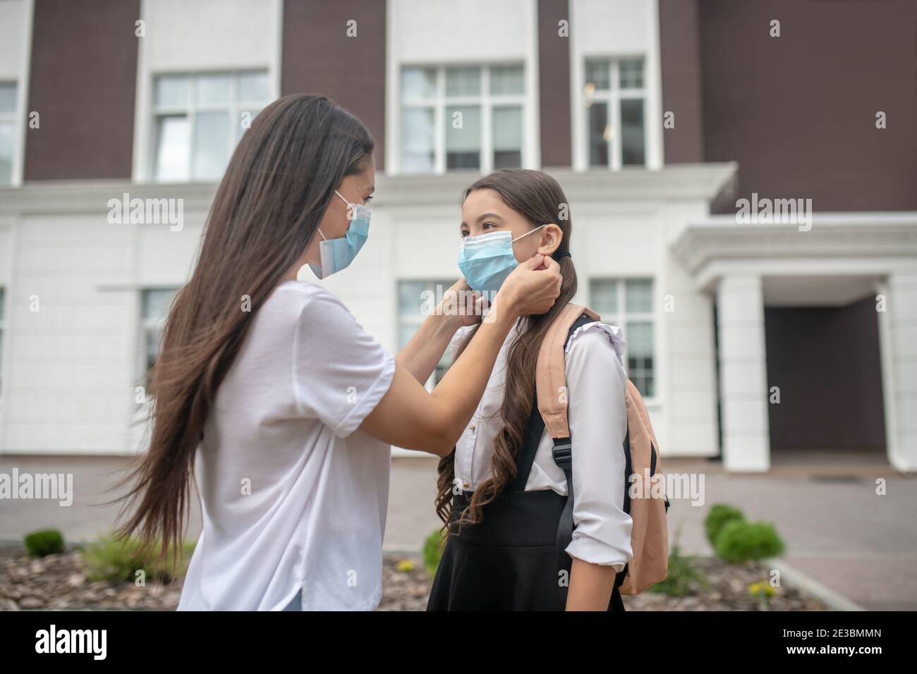 Putting on uniform for school hi-res stock photography and images - Alamy
