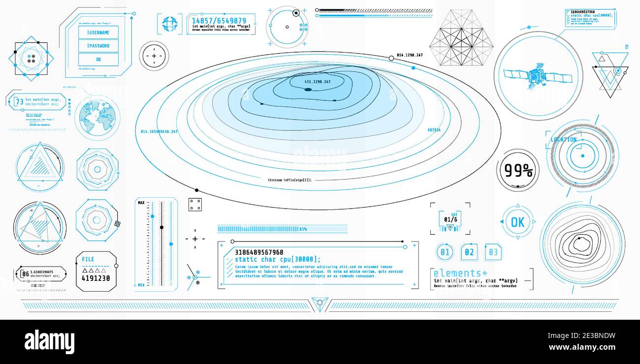 Infographic elements set on Cut Out Stock Images & Pictures - Alamy