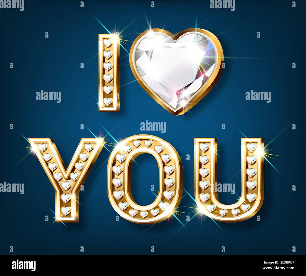Declaration of love vector vectors Stock Vector Images - Alamy