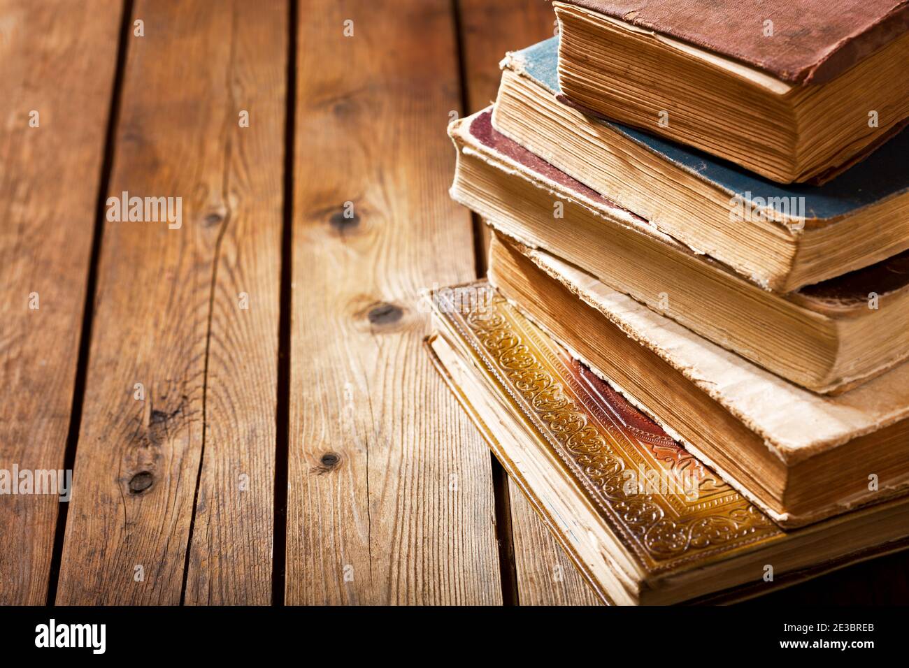 Various old books on hi-res stock photography and images - Alamy