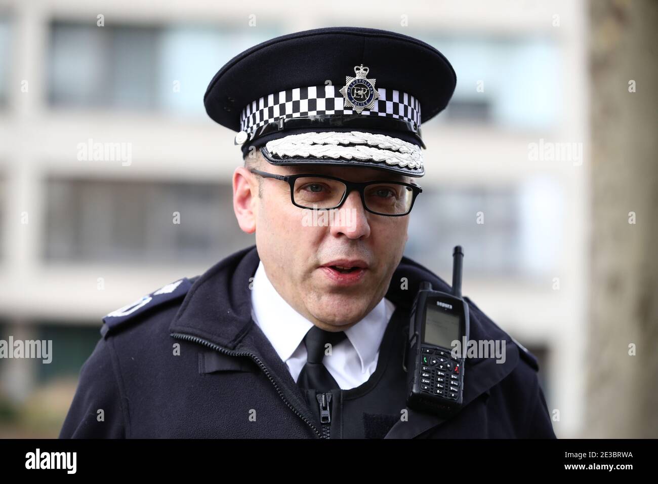 Metropolitan Police Deputy Assistant Commissioner Matt Twist in central ...