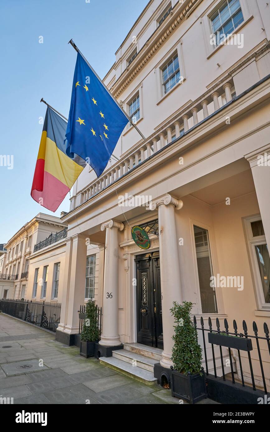 Belgian embassy london hi-res stock photography and images - Alamy