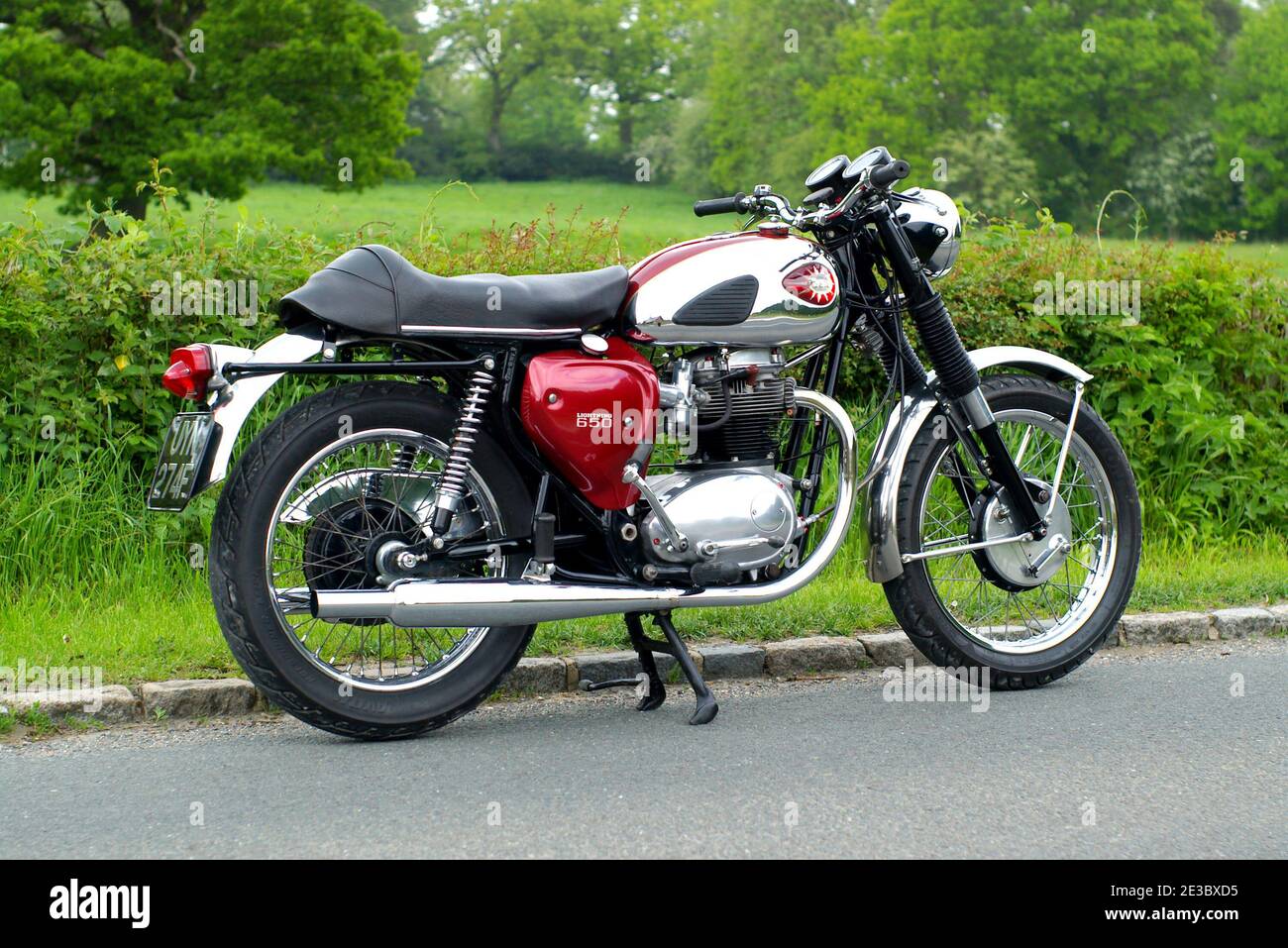 1968 BSA Lightning 650cc Stock Photo - Alamy