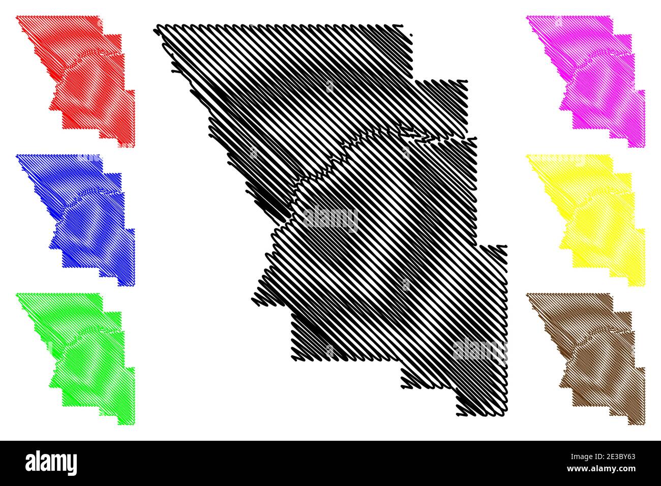 Treasure county map Stock Vector Images - Alamy