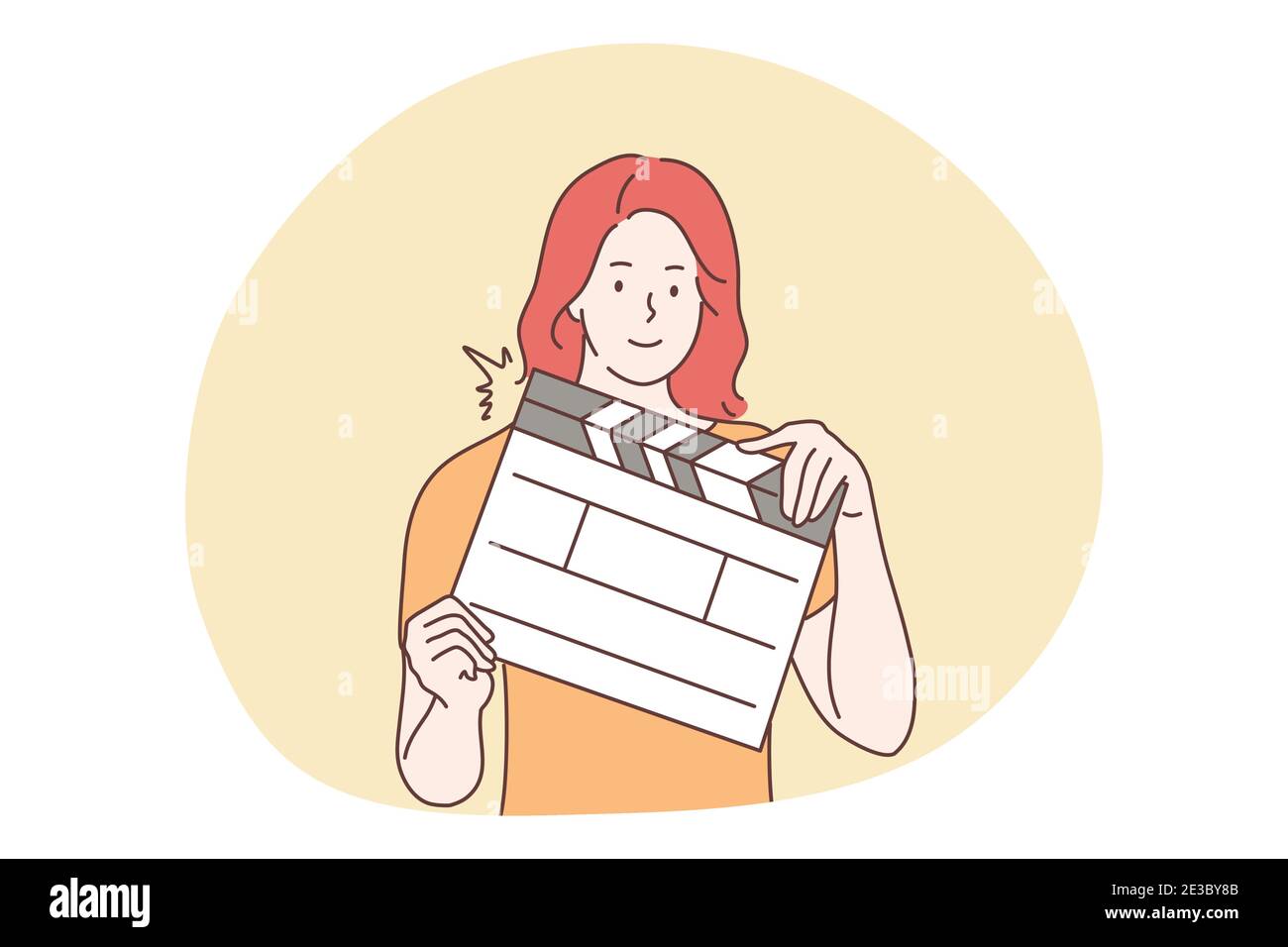 Shootings, movie, assistance, cinematogpraphy, assistance concept ...