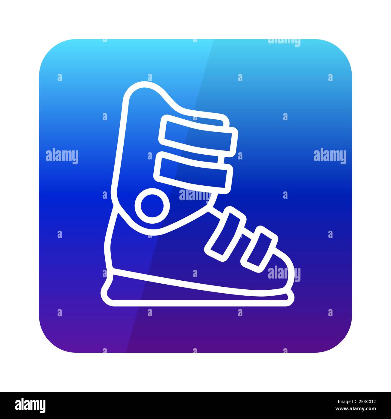 Ski boots vector icon. Winter sign. Graph symbol for travel and tourism ...