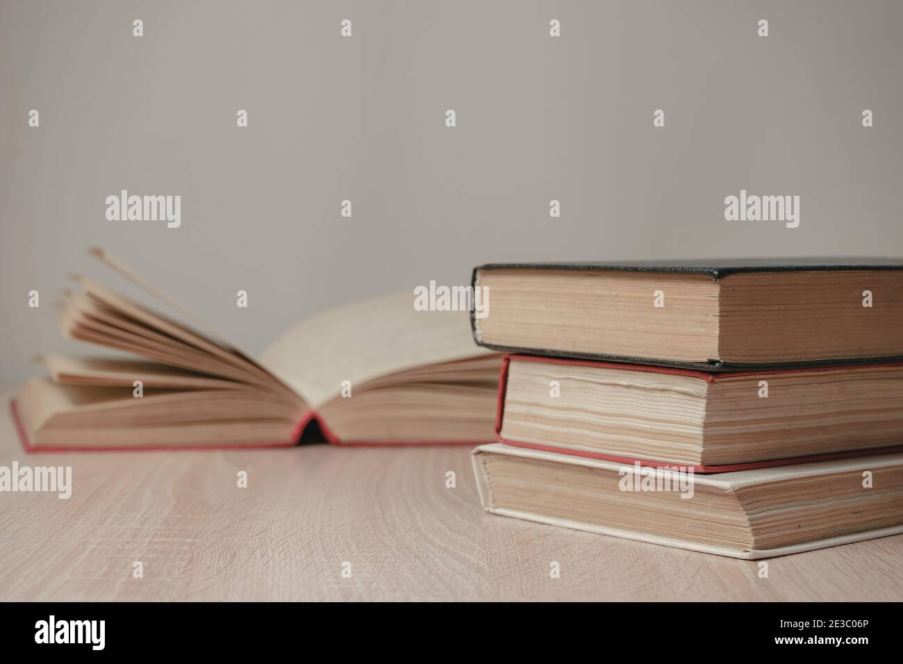 Beautiful vintage ancient books. Pattern background for design. The ...