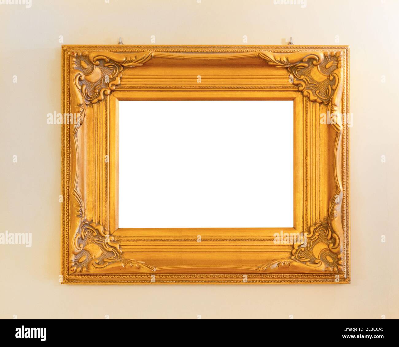 Medieval golden frame hi-res stock photography and images - Alamy