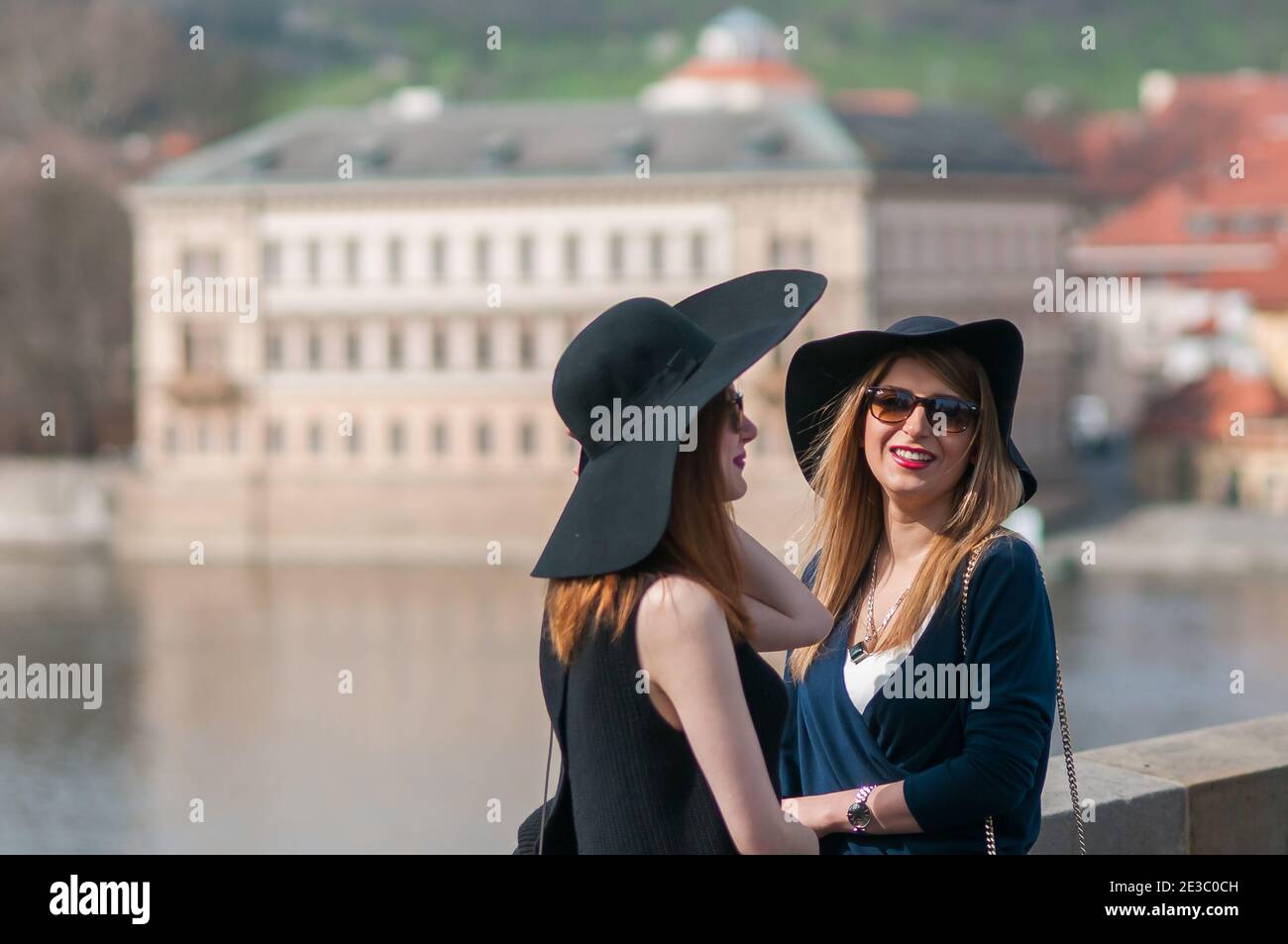 Young women prague hi-res stock photography and images - Alamy