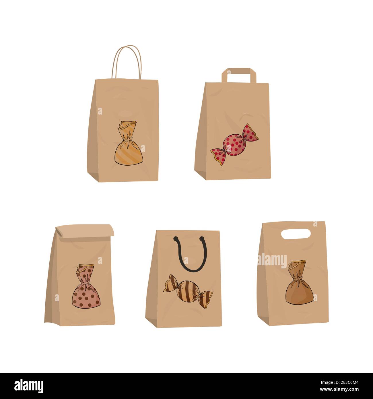 Christmas party appetizer Stock Vector Images - Alamy