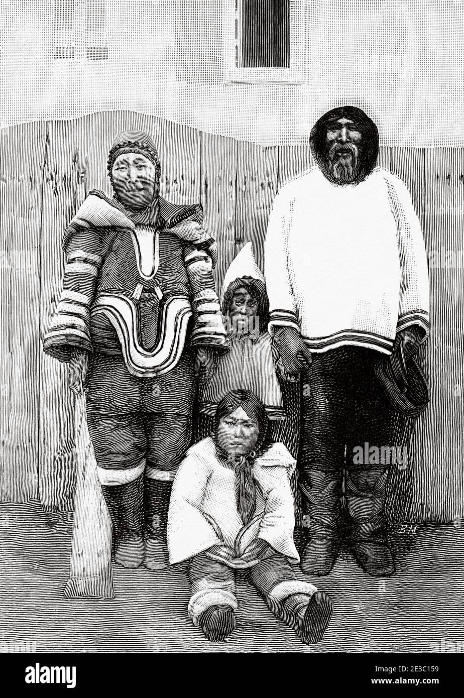 Arctic people eskimo inuit old hi-res stock photography and images - Alamy
