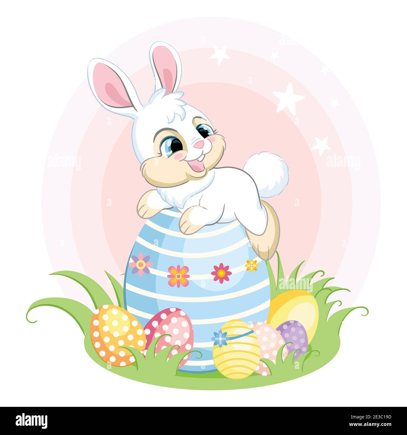 Huge Easter Bunny Clipart