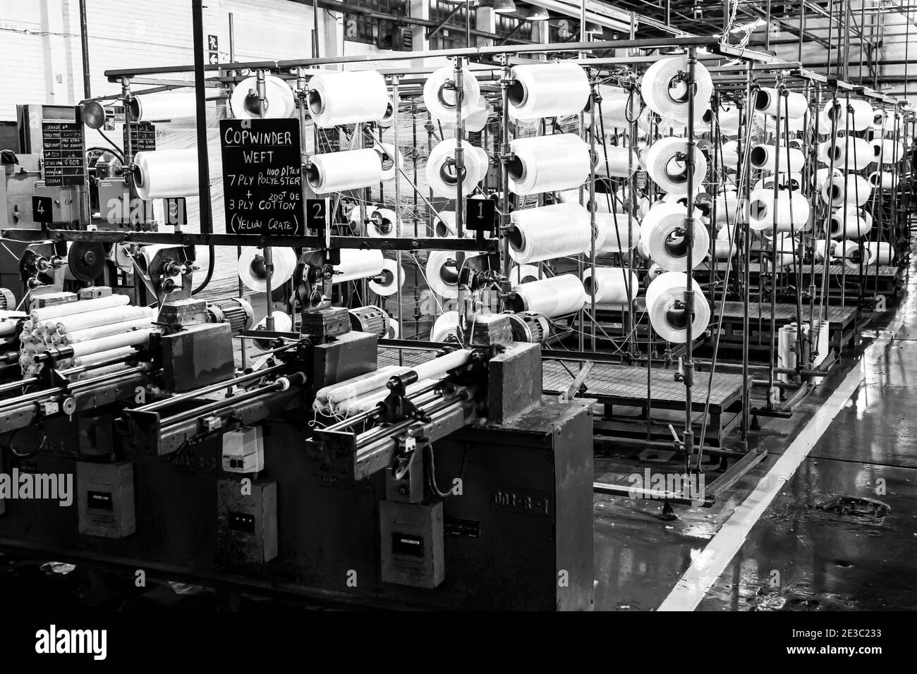 Fabric factory africa Black and White Stock Photos & Images - Alamy