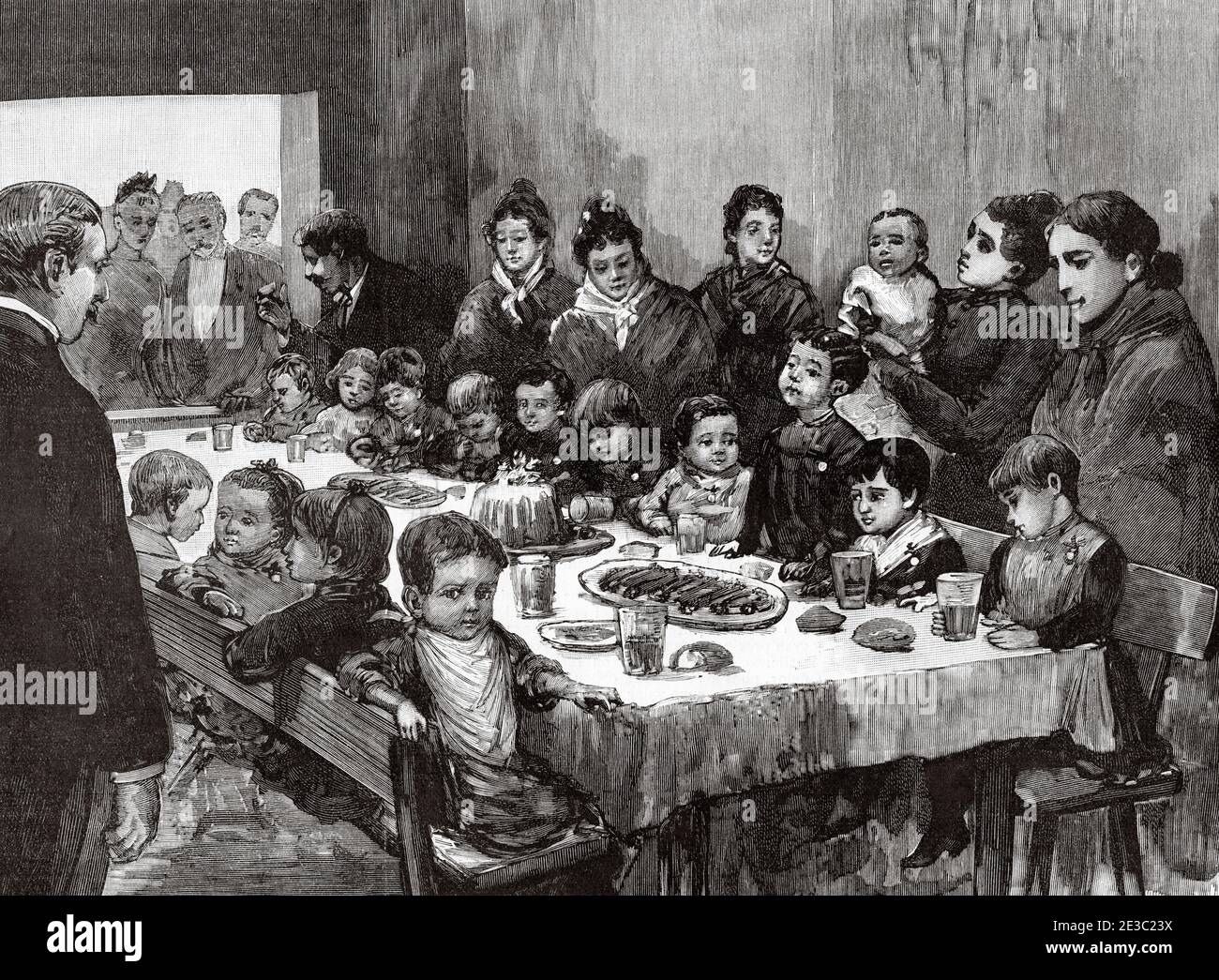 19th century food eating High Resolution Stock Photography and Images ...