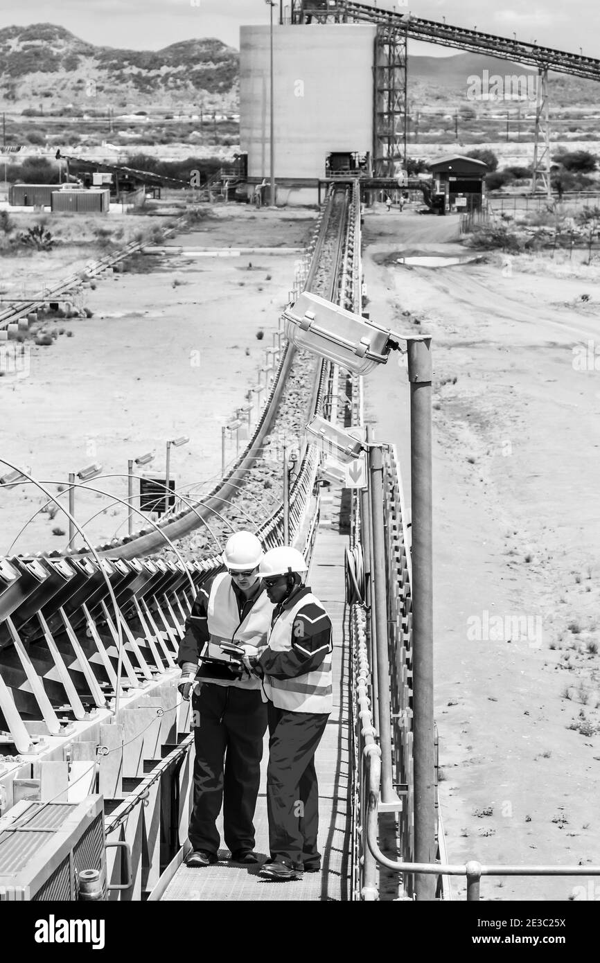 Rustenburg mine Black and White Stock Photos & Images - Alamy