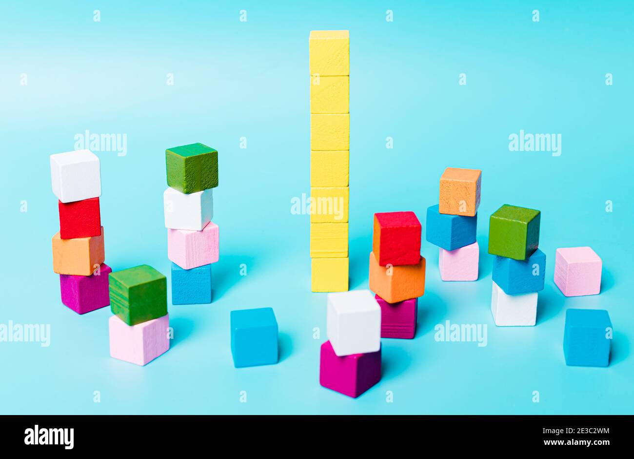 The concept of unity, system, unification of one category, group of ...