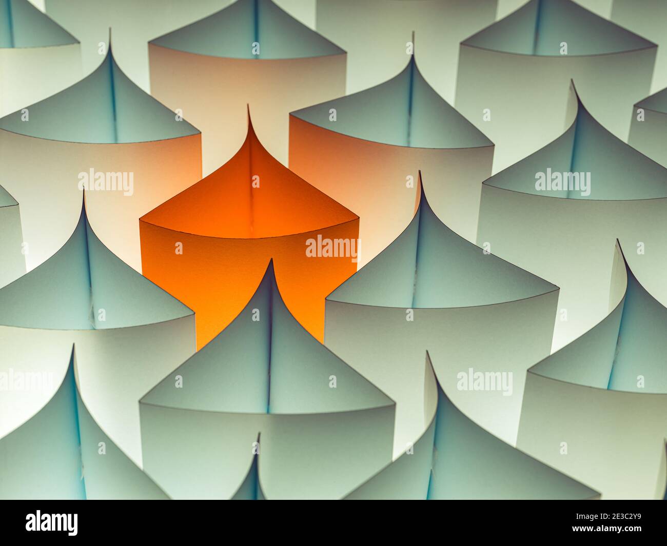 Abstract background from handmade paper shapes Stock Photo - Alamy