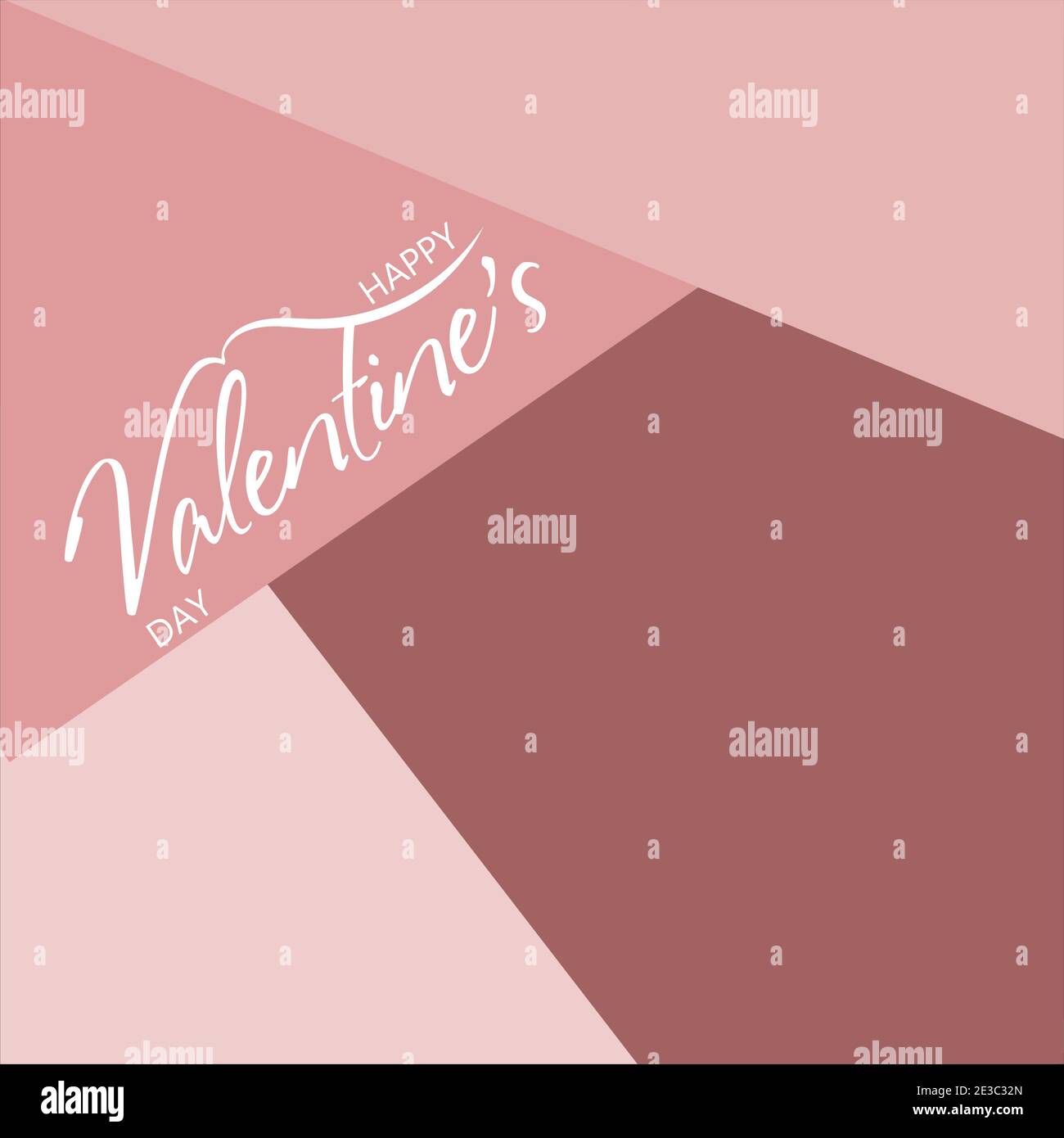 Happy Valentines Day typography poster with handwritten calligraphy ...