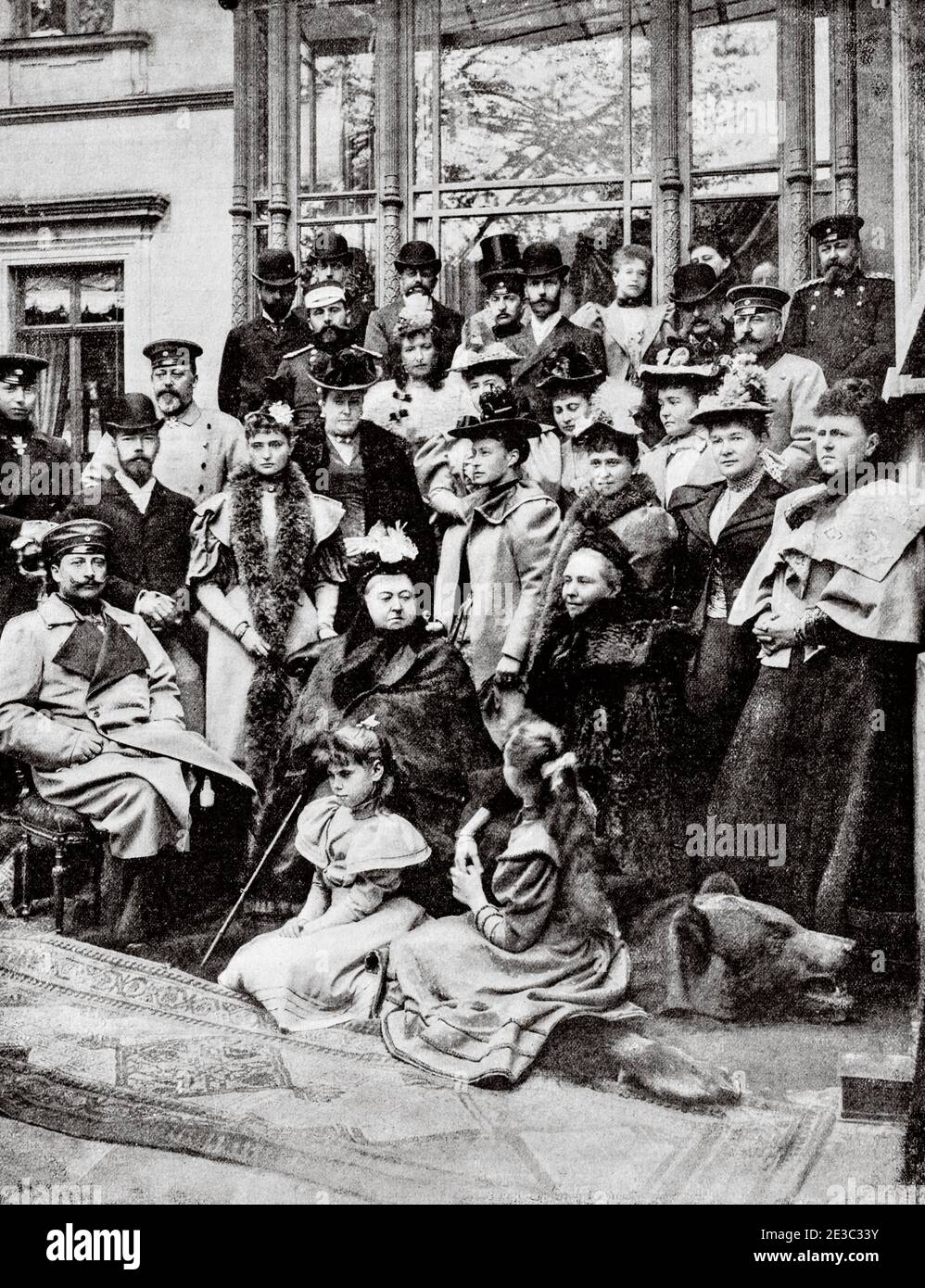 King Edward Tsar Nicholas Kaiser Wilhelm